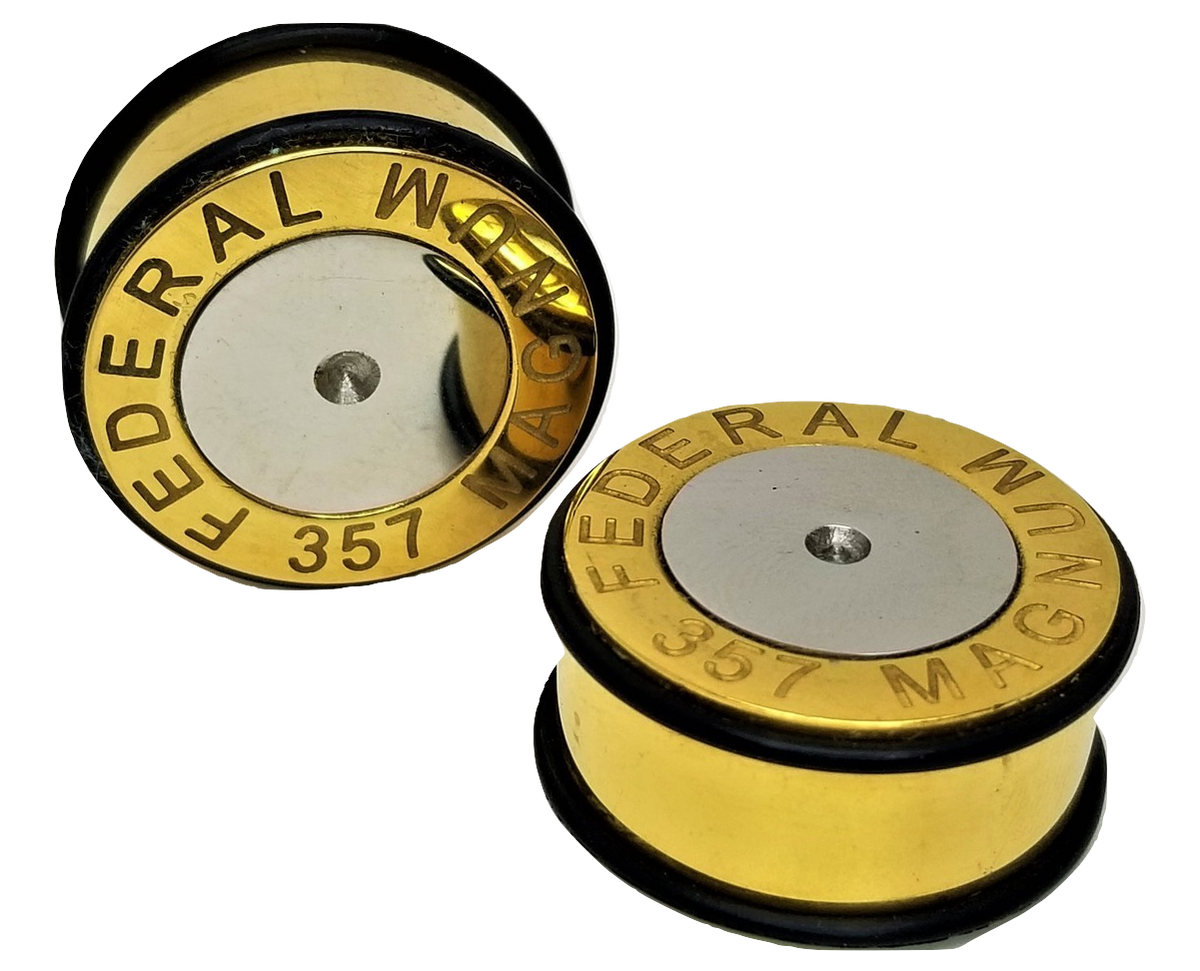 Magnum Bullet Weighted Plugs – PiercedRepublic